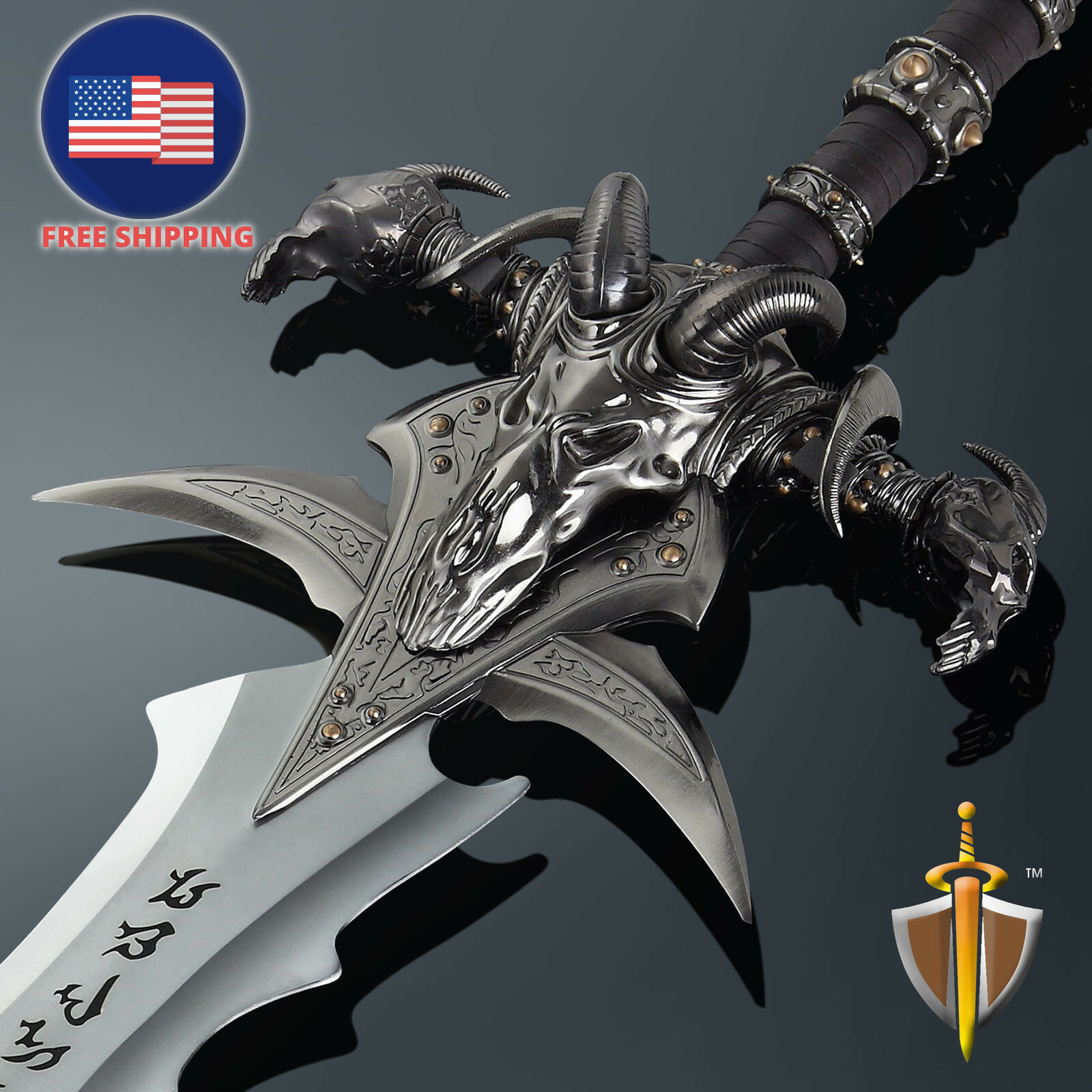 WOW World of Warcraft Real Arthas Menethil Frostmourne Sword Stainless ...