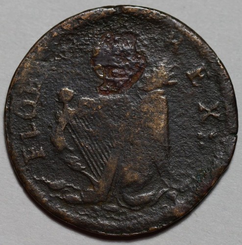 c.1670 New Jersey St. Patrick Farthing Copper Colonial Coin | eBay