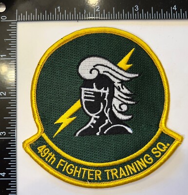 USAF US Air Force 49th Fighter Training Squadron Patch | eBay