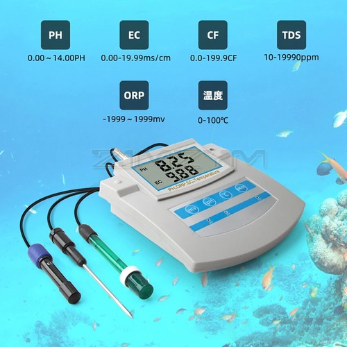Digital Display Table Acidity Meter, Aquatic Water Quality Testing ...