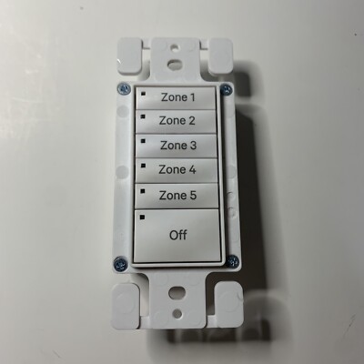 Intelligent Lighting Controls 5 Zone Switch Button Addressable | eBay