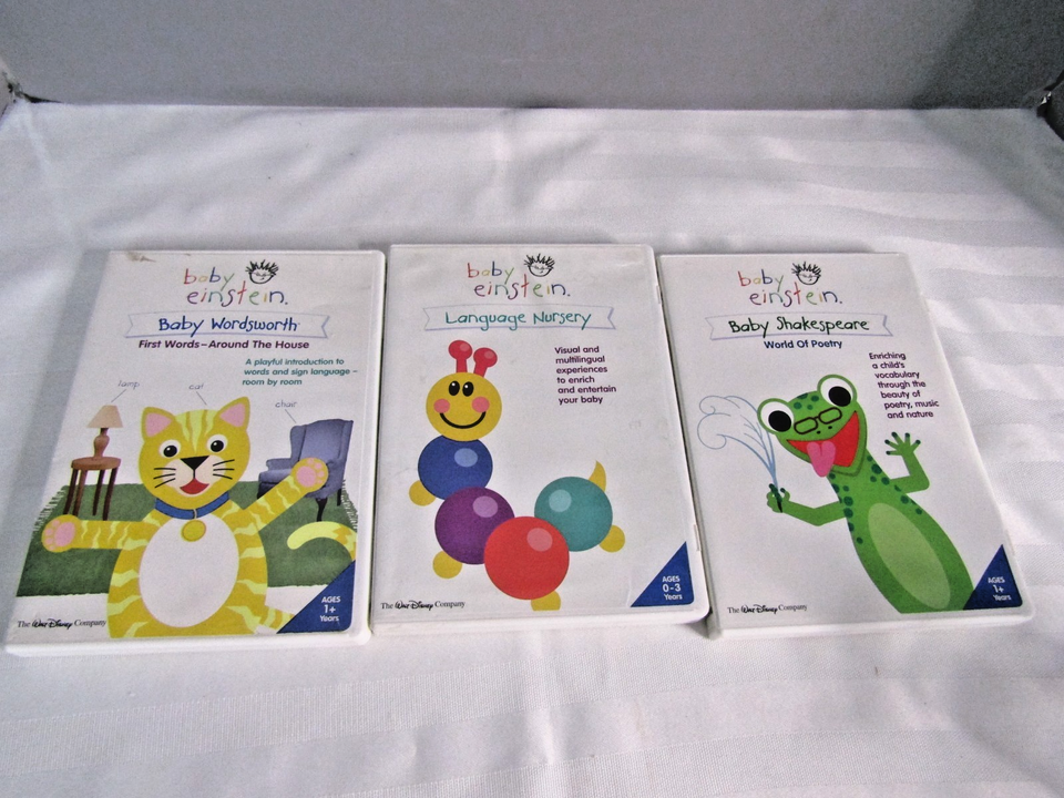 Baby Genius DVD Nursery Rhymes + Lot 17 Baby Einstein DVDs Animals ...