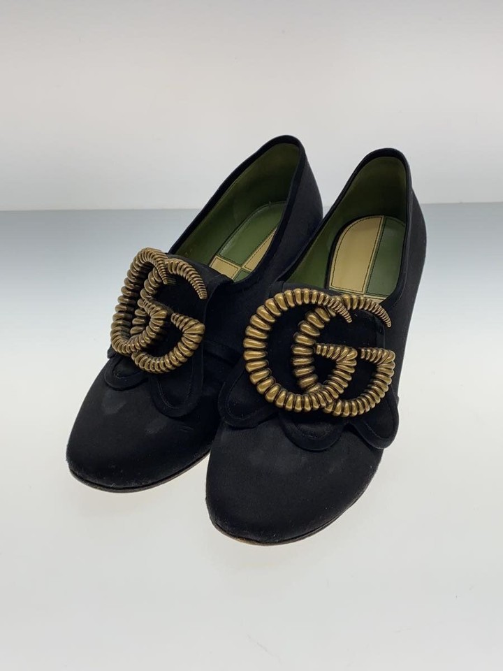 GUCCI pumps 34.5 Black 570455 Used | eBay