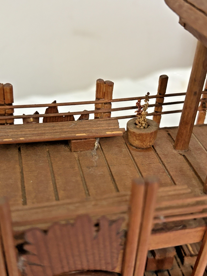 RARE Wooden Chinese Flower Boat Chi Dynasty 1644-1795 Vintage | eBay