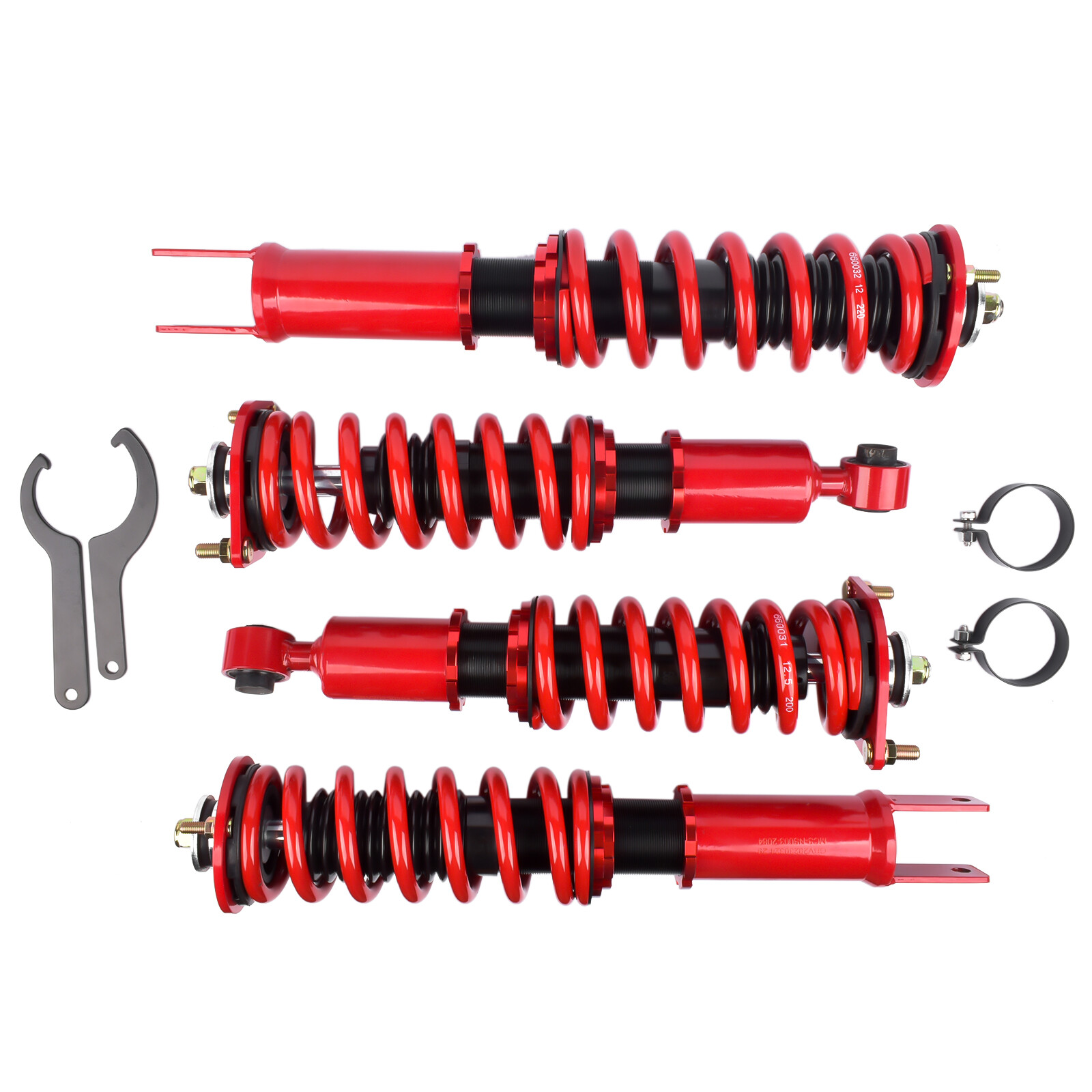 Coilovers Suspension Shocks Strut Kits For Nissan 300ZX 1990-1996 Z32 ...