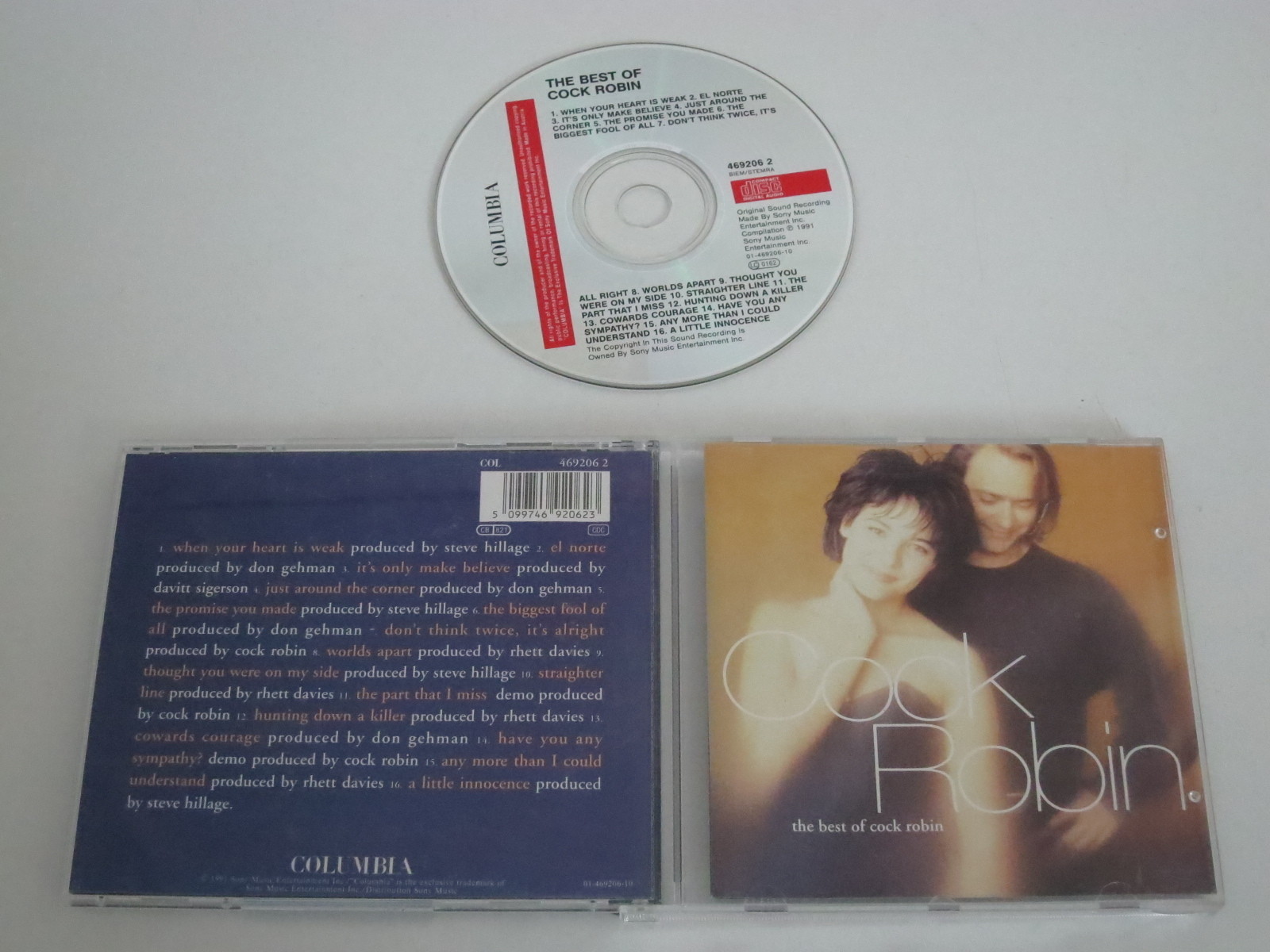 Cock Robin/ The Best Of Cock Robin (Columbia 469 206 2) CD Album | eBay