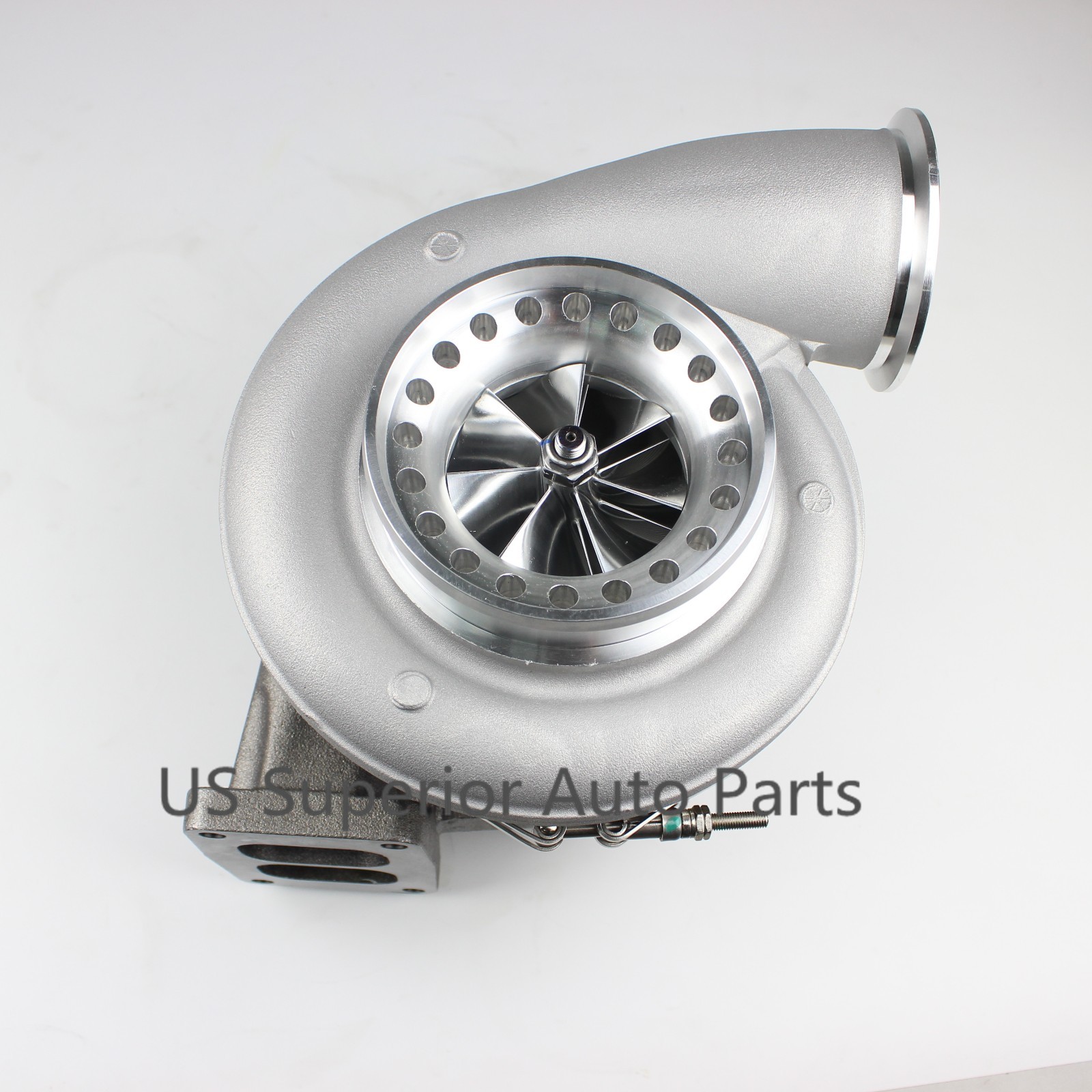 Upgraded S400SX4 S480 80mm Billet Compressor Wheel Turbo T6 Twin Scroll ...