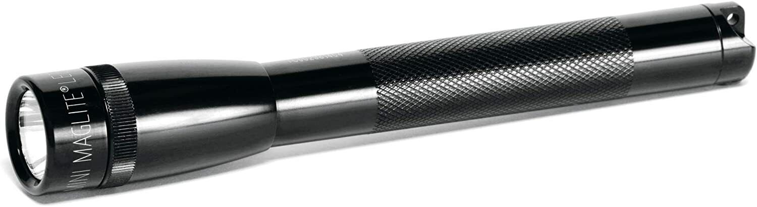 Maglite Mini PRO LED 2-Cell AA Flashlight with Holster Black - SP2P01H ...