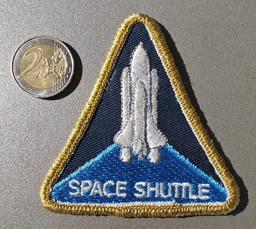 Ecusson Patch Space Shuttle (Hauteur 8 cm) (Vintage) | eBay