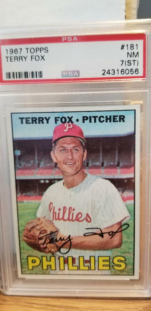 1967 TOPPS TERRY FOX PSA 7 | eBay