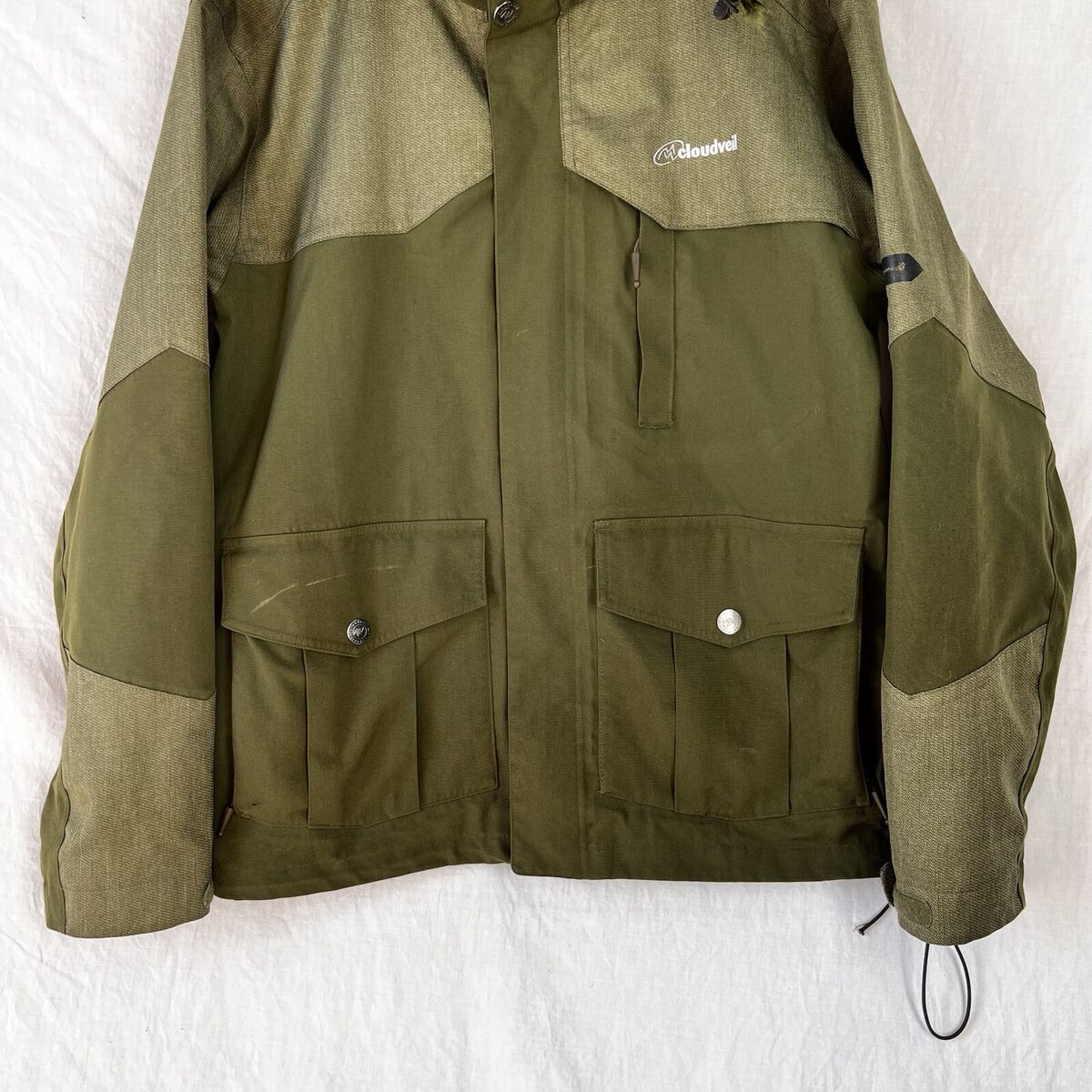 Cloudveil Vintage 90s Ski Snowboard Coat Mens L Green Nylon Cloudveil Vintage 90s Ski Snowboard Coat Mens L Green Nylon
