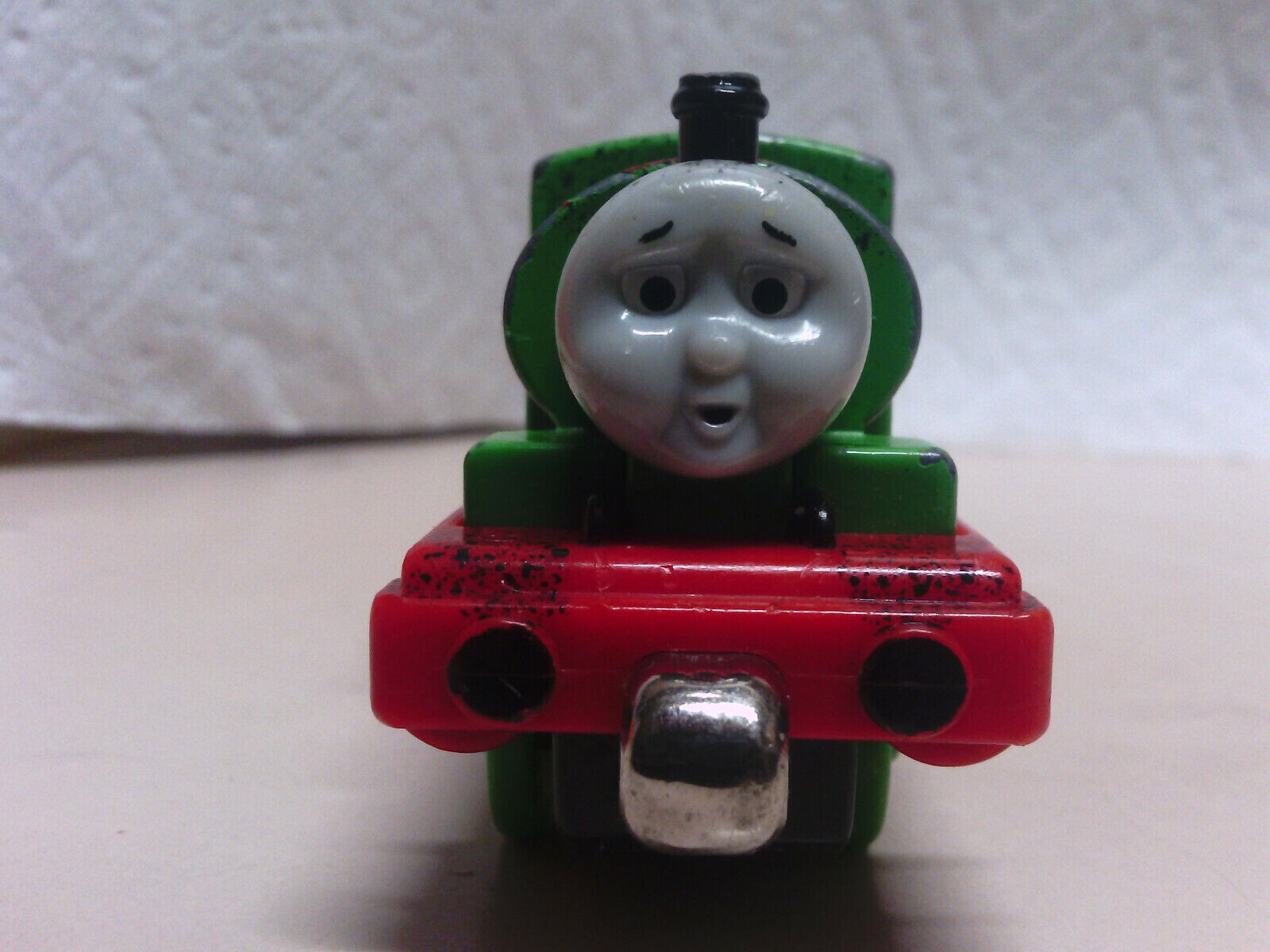 Thomas and Friends Take Along Dirty Tired Coal Dust Percy Diecast Metal ...