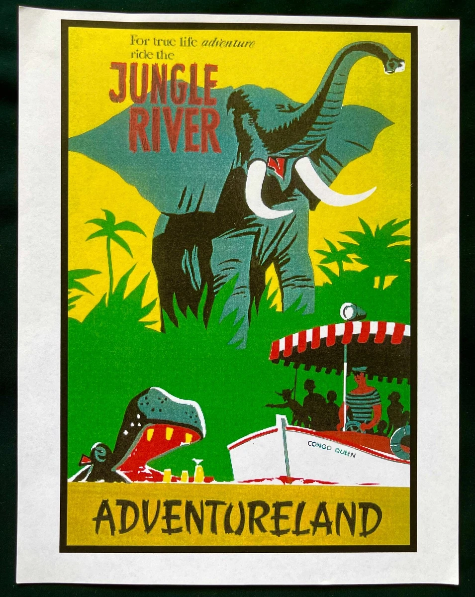 Adventureland Disneyland Poster