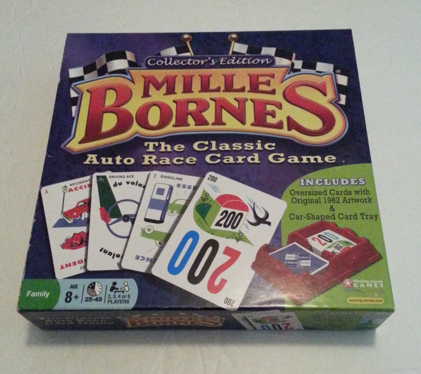 MILLE BORNES Classic CAR RACE 40th Anniversary COLLECTORS EDITION Card ...