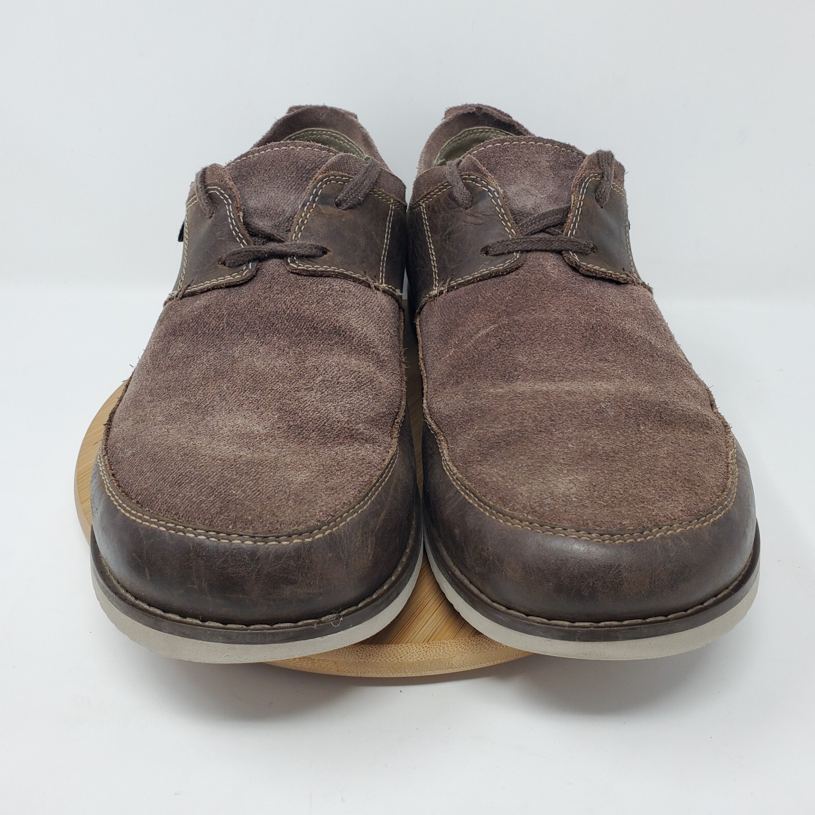 Ahnu Parkside Mens 12 Shoes Brown Leather Lace Up Der… - Gem