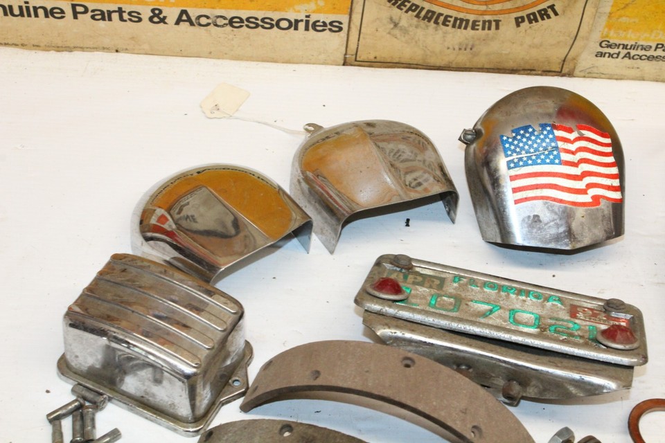 Harley Panhead Knucklehead Shovelhead Parts Lot Potluck Chopper Bobber ...