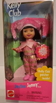 Vintage Mattel 1999 Kelly Club "Jester Jenny" Barbie Doll Mint | eBay