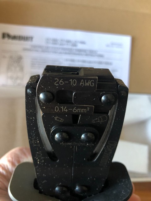 Panduit Ct-1002 Controlled Cycle Crimping Tool Ferrule End Sleeve for ...