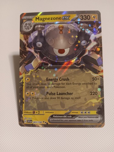 Holo Magnezone ex - 065/198 Double Rare Scarlet & Violet Base Set ...