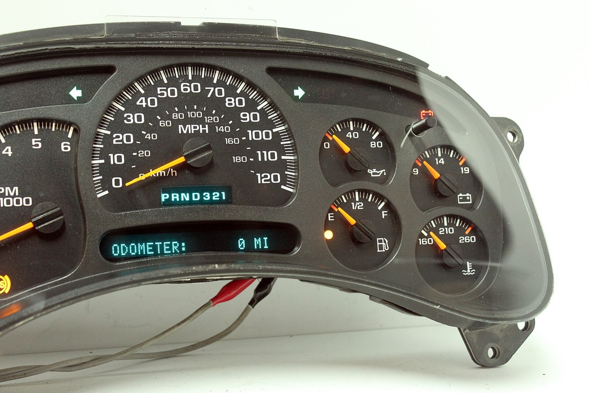 2004 Chevy Tahoe Instrument Cluster Repair Silverado Cluster