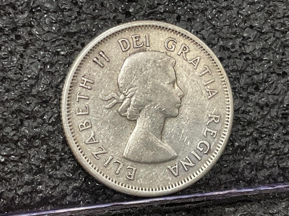 Canada 25 Cents - 1959, .800 Silver | eBay