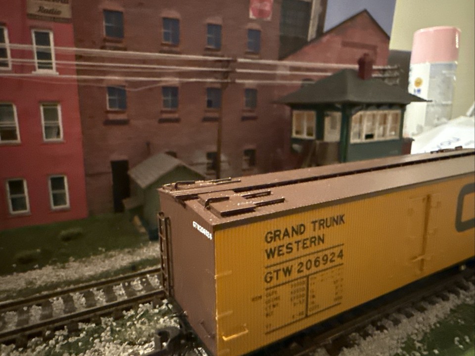Atlas 20003807 HO Grand Trunk Western 40' Wood Reefer Car #206924 NIB ...