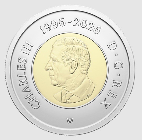 SHIPS TODAY! 1996-2026 30th ANN. Canada $2 toonie coin *75% off comb ...