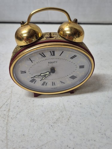 Vintage Equity Wind Up Alarm Clock. Tested Clock................... | eBay