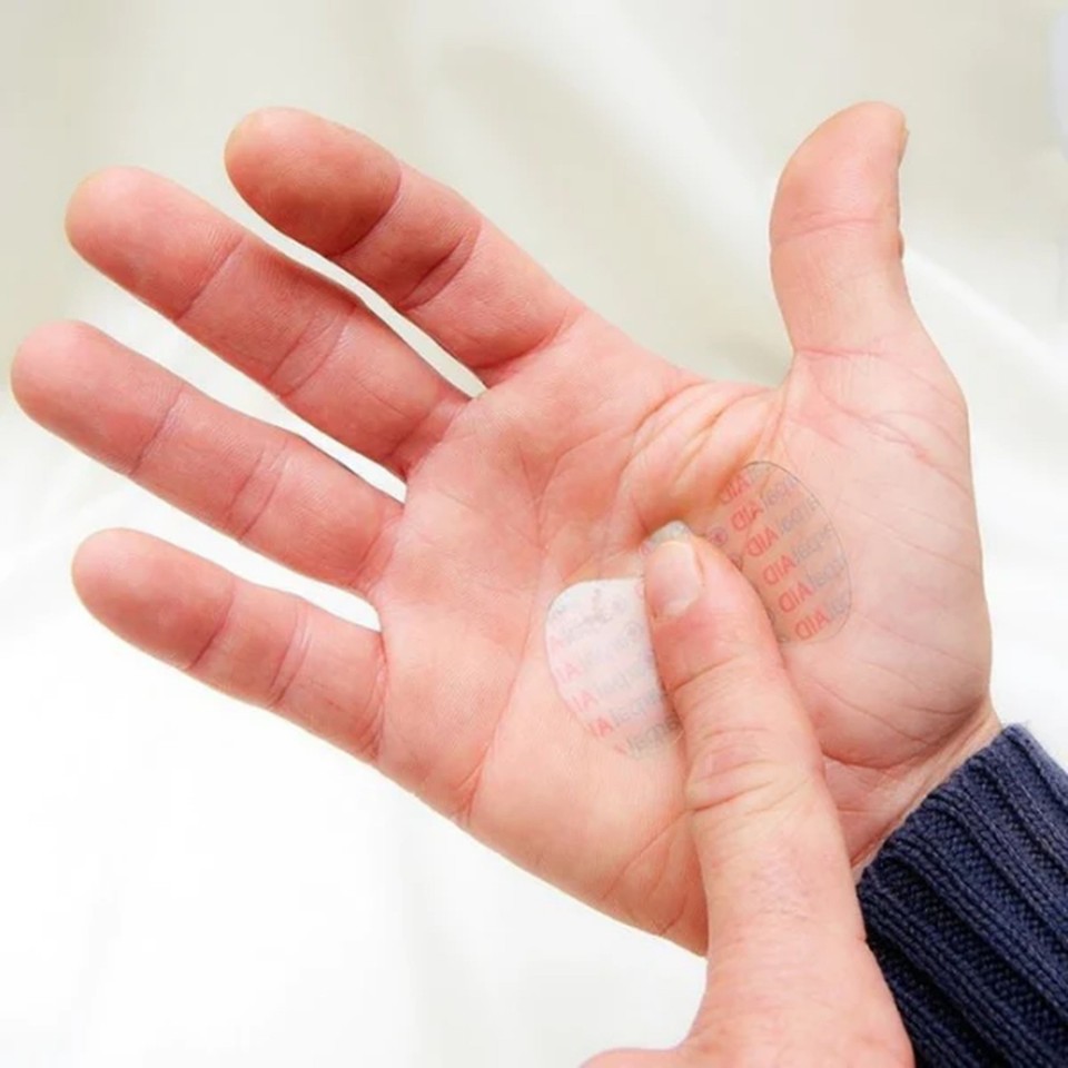 CarpalAid Small Carpal Tunnel Hand Patch Wrist Pain Relief Larger Hands ...