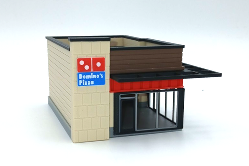 HO Scale Restaurant Kit - Domino's Pizza | eBay
