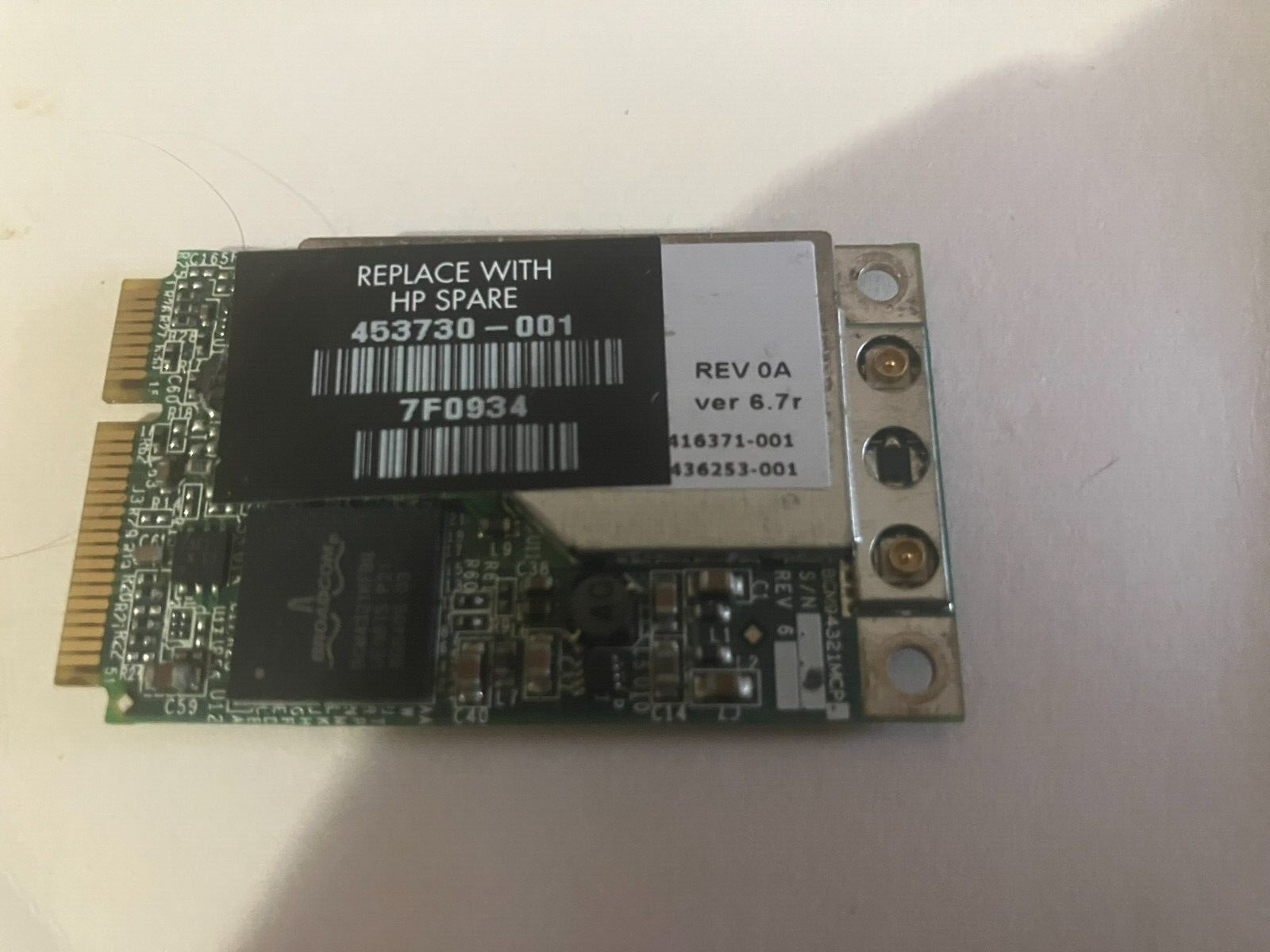 HP Pavilion Tx2000 Series WiFi Wireless Card 453730-001 for sale online ...