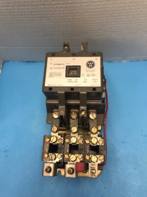 Westinghouse A200M4CAC Size 4 Motor Control Starter | eBay