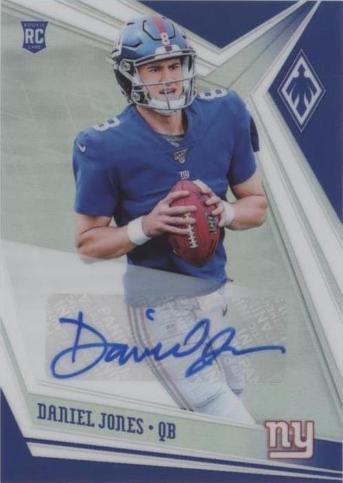 2019 Panini Phoenix - Rookies Daniel Jones #102 Silver Autographs (AU ...