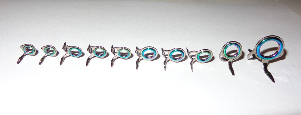 New Set 10 Batson Forecast LTCUDaG Rainbow Chameleon Insert Fishing Rod ...