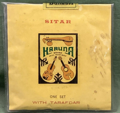 KARUNA SITAR STRING SET W/ TARAFDAR | eBay