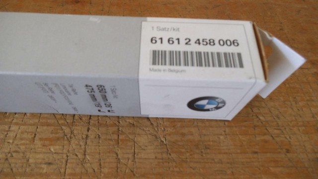 Genuine OEM Front Windshield Wiper Blades 61612458006 for BMW 5 Series ...