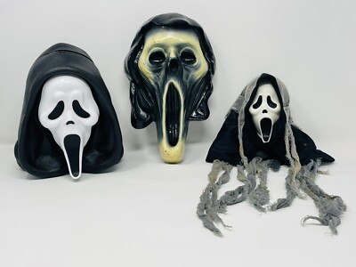 Scream Ghostface Popcorn Bucket Vintage Mask Head Easter Unlimited Fun ...