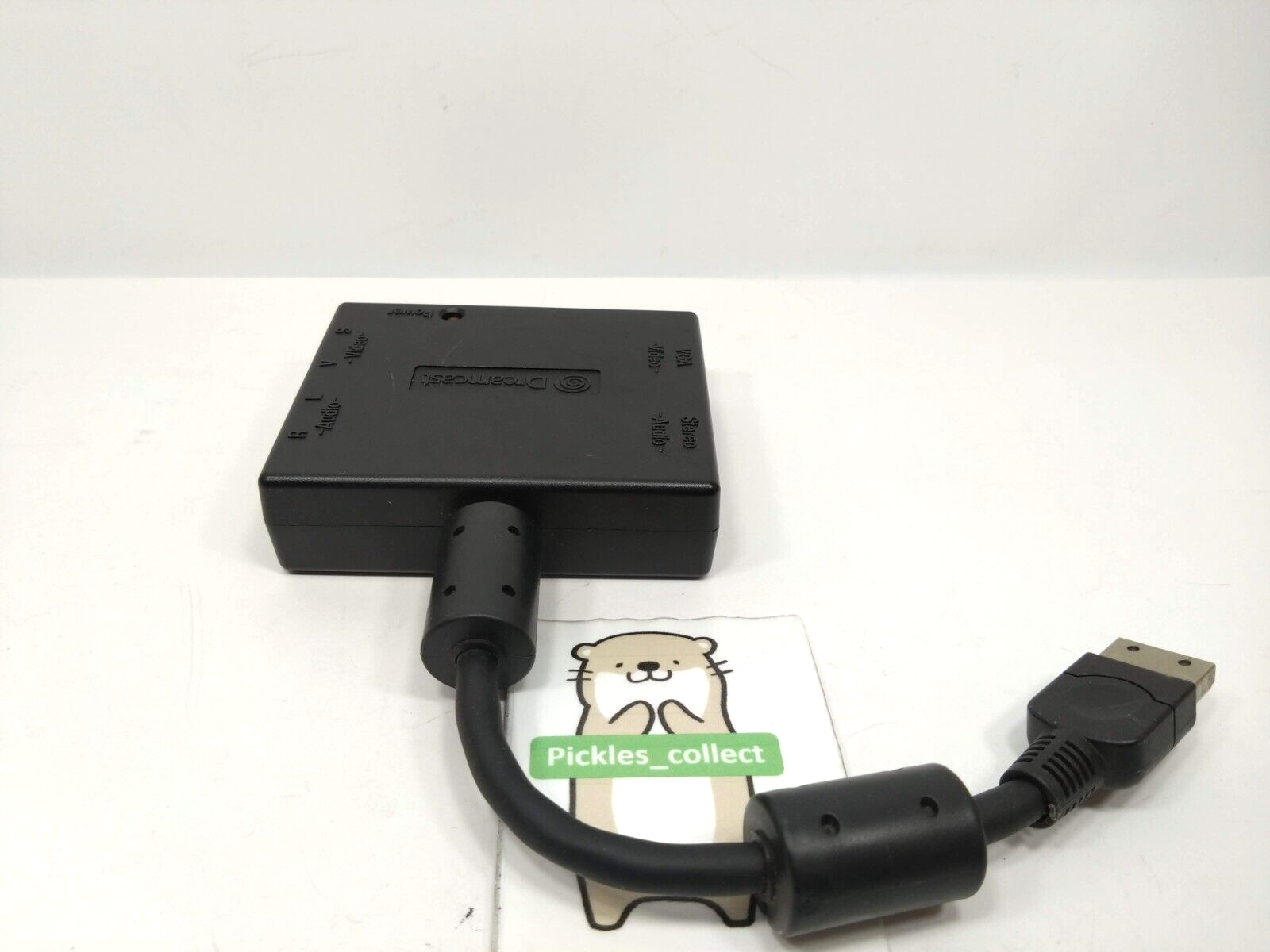 SEGA Dreamcast VGA Box HKT-8100 Adapter Cable DC Tested | eBay