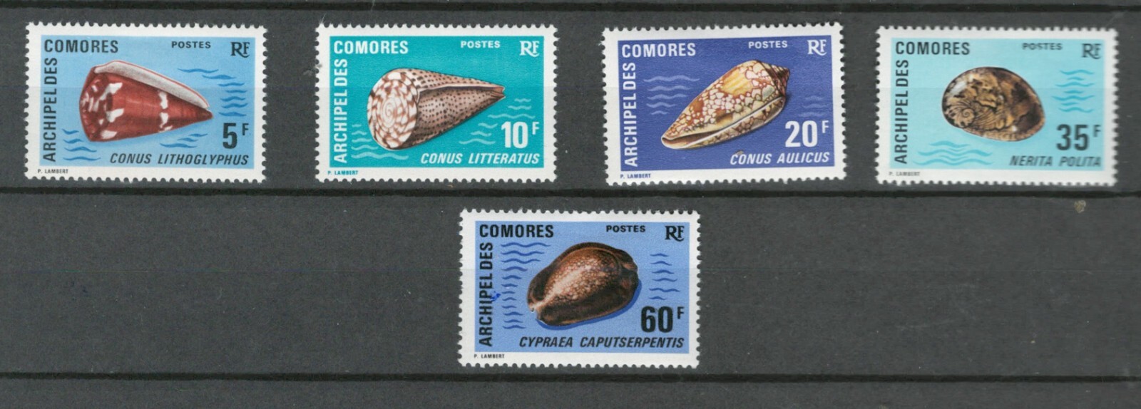 COMOROS AFRICA French Colonies MNH MARINE LIFE STAMPS LOT (COMO 760) | eBay