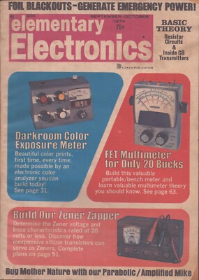 Elementary Electronics -Sept/Oct 19785 - Generate Emergency Power ...