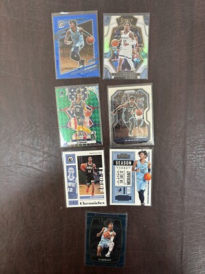 Ja Morant Multi Yr/Set Lot (7)🔥Optic Blue/Select SILVER/Mosaic Green ...