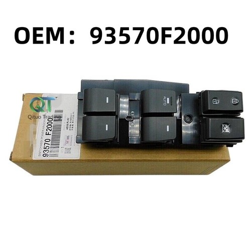 93570-F2000 POWER WINDOW SWITCH FRONT DRIVRE SIDE FITS Hyundai Elantra ...