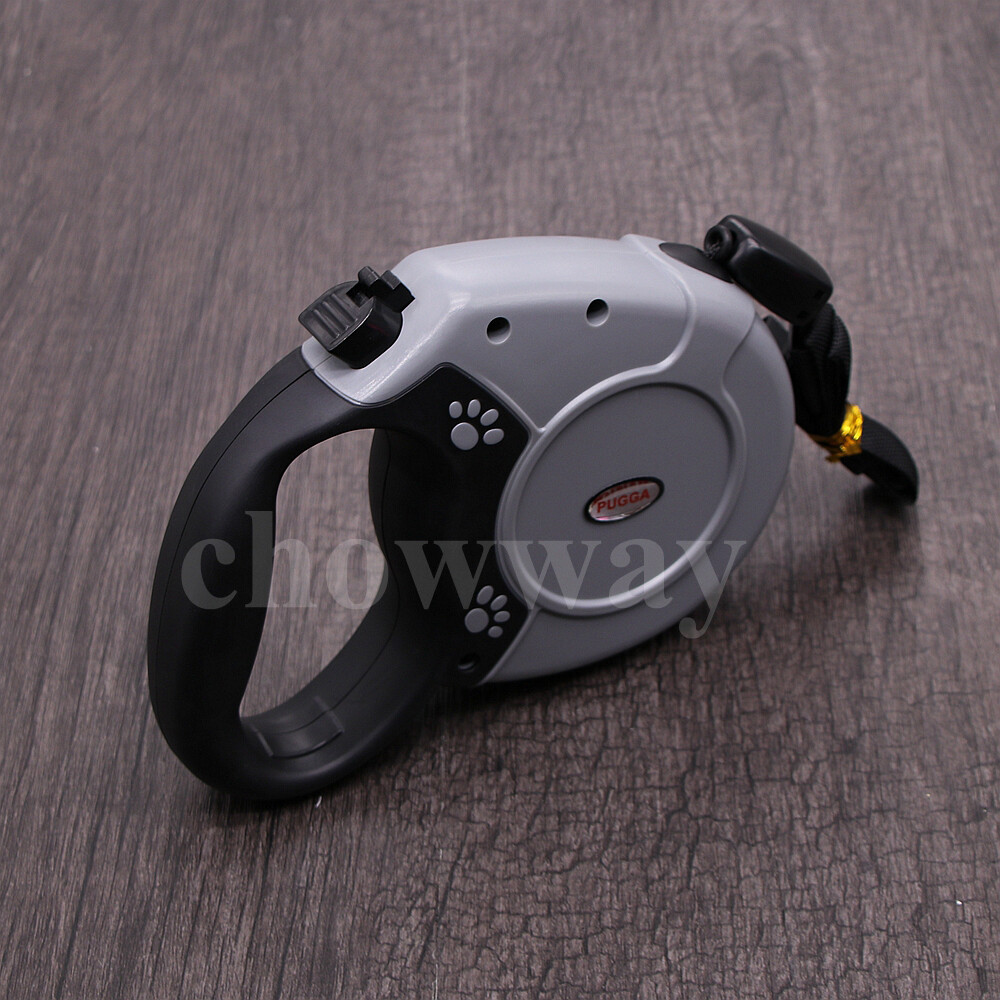 Extra Long Extendable Retractable 5/8M Pet Dog Training Lead Leash Hold ...