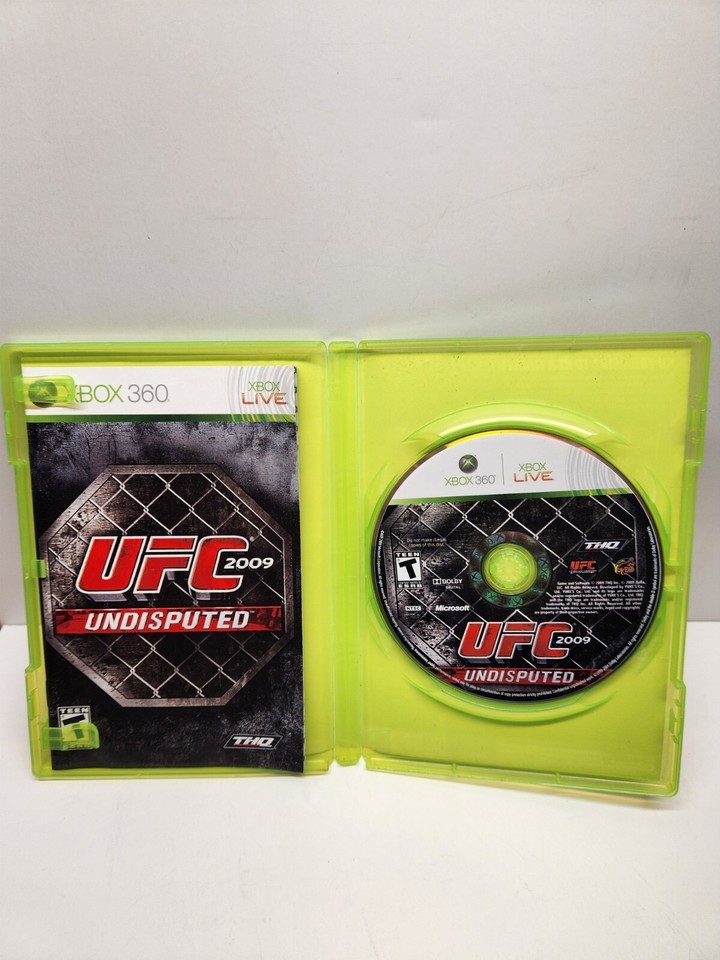 UFC 2009 Undisputed Xbox 360 - Game & Case 752919550489| eBay
