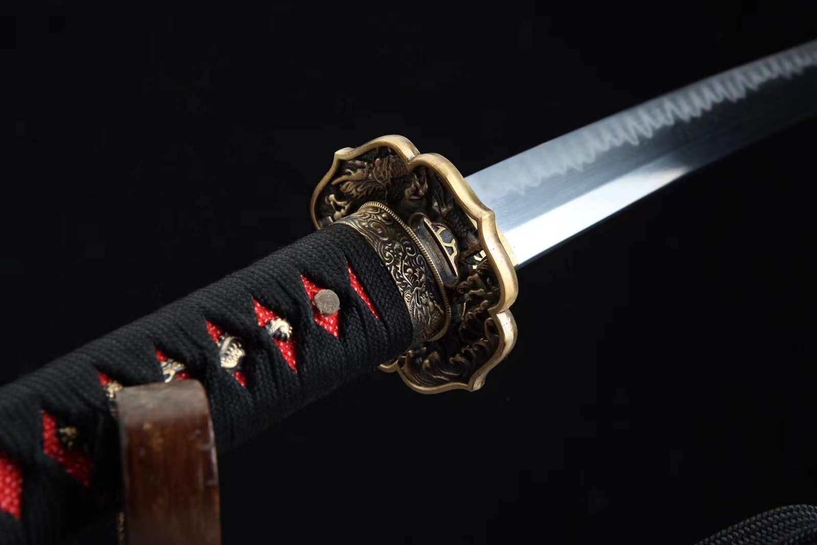 Battle Ready T10 Steel Clay Tempered Razor Sharp Japanese Samurai Sword ...