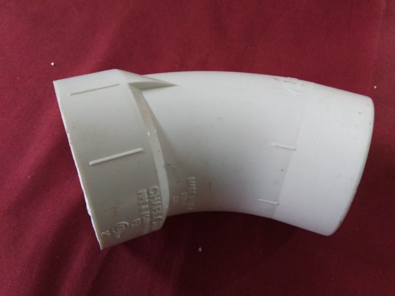1-1/2" PVC Street 45 Degree Elbow Socket 45 Hub x Spigot *303141 | eBay