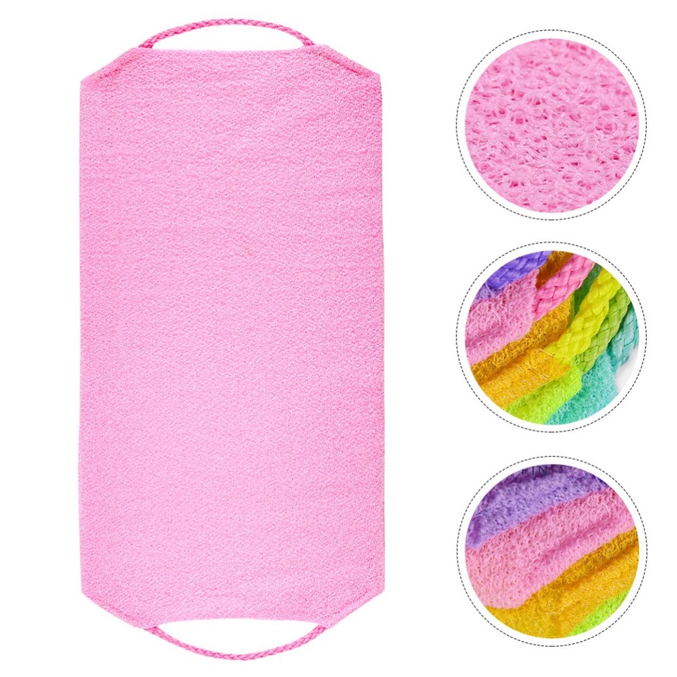 1Pc Exfoliating Bath Cloth Shower Wash Cloth Shower Stretch Cloth Bath ...