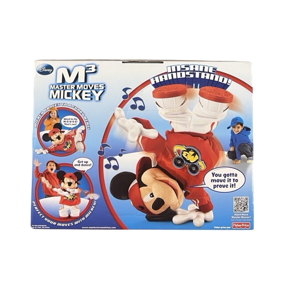M3 Master Moves Mickey Mouse 2012 Disney Fisher Price Hip Hop Break ...