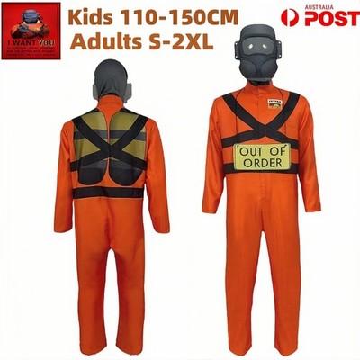 Game Lethal Company INTERN BOSS Cosplay Costume Bodysuit Kids Adult ...