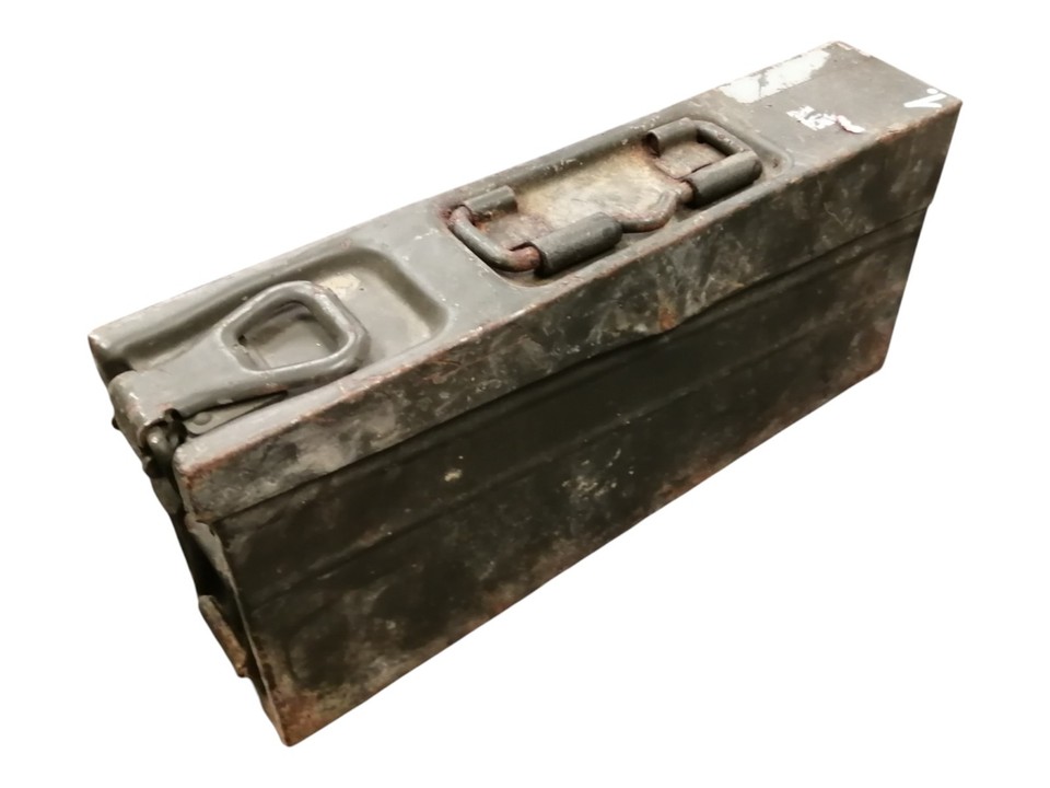 Genuine German Army Ammo Box Ammunition Toolbox Storage Tools EMPTY ...